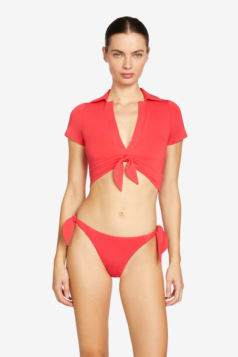 AVA CHEEKY TIE BIKINI BOTTOM – Robin Piccone