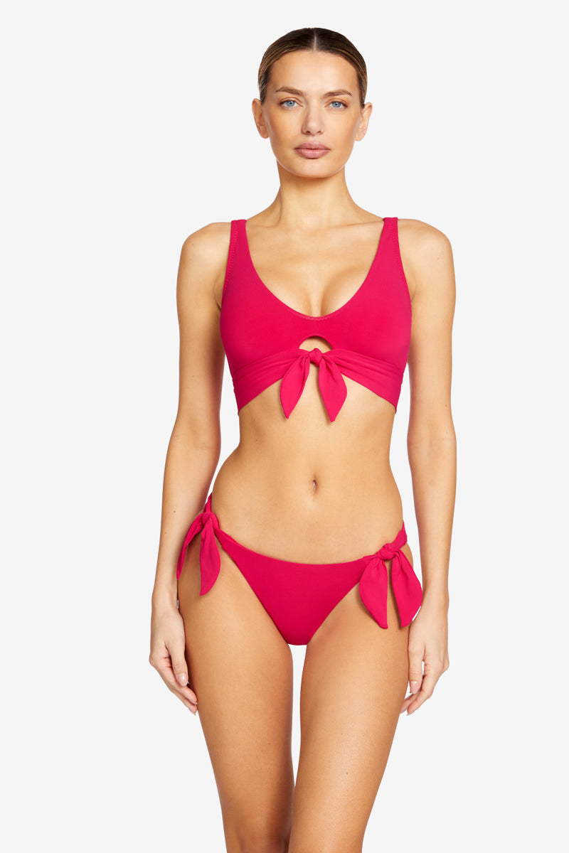 AVA CHEEKY TIE BIKINI BOTTOM (final sale) – Robin Piccone